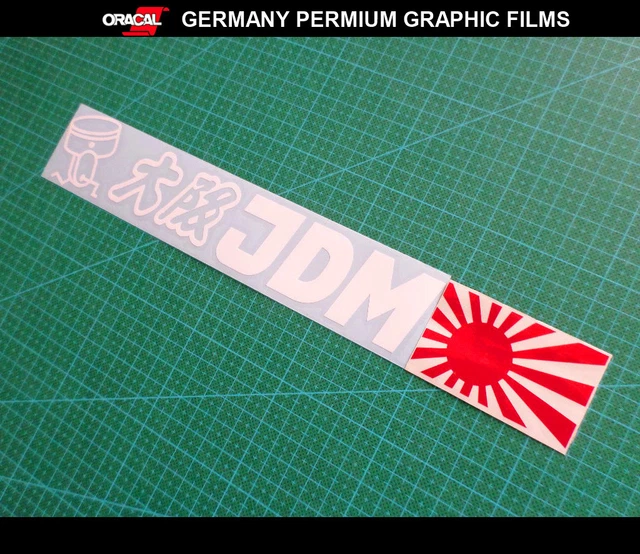 Logotipo De Jdm Osaka JDM OSAKA KANJO PERFORMANCE Japan Style Sticker