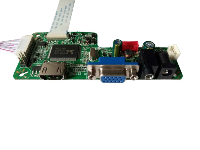 EDP HDMI VGA Audio LCD Controller Board for 13.3" LP133WF2-SPA1 1920x1080 Screen $37.32 ...