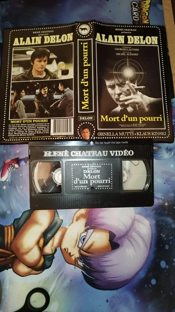 VHS MORT D'UN pourri Rene Chateau K7 video cassette Alain Delon EUR 30,00 - PicClick DE