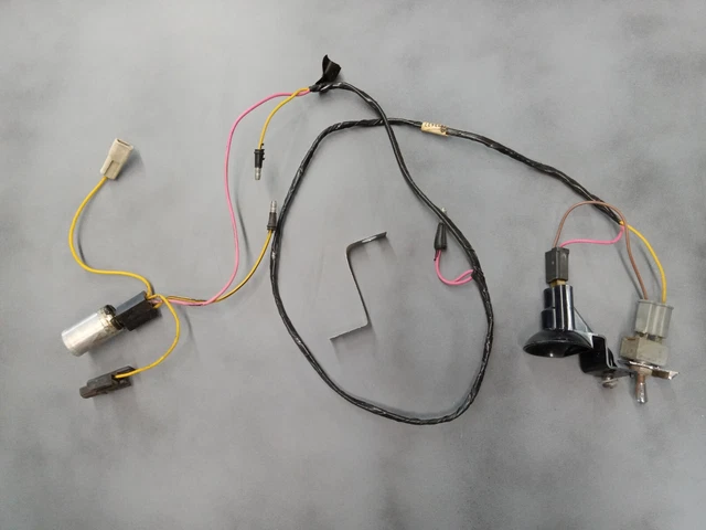 1970-74 CHALLENGER CUDA E Body Mopar Oe Dash Map Light Wiring Harness ...