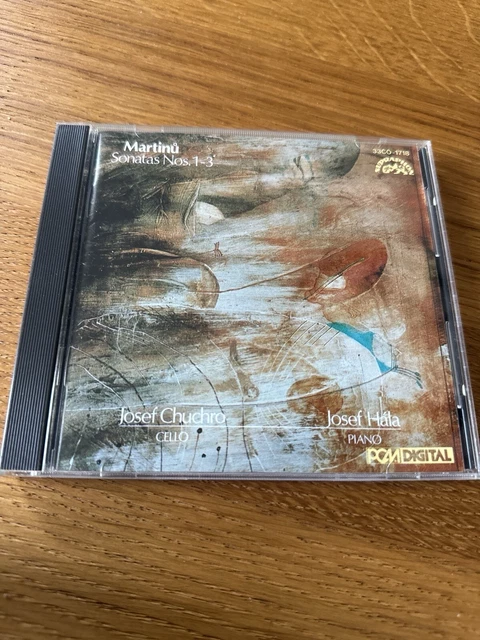 BOHUSLAV MARTINU SONATAS for Cello Nos. 1-3 Chuchro Hala CD EUR 1,99 ...