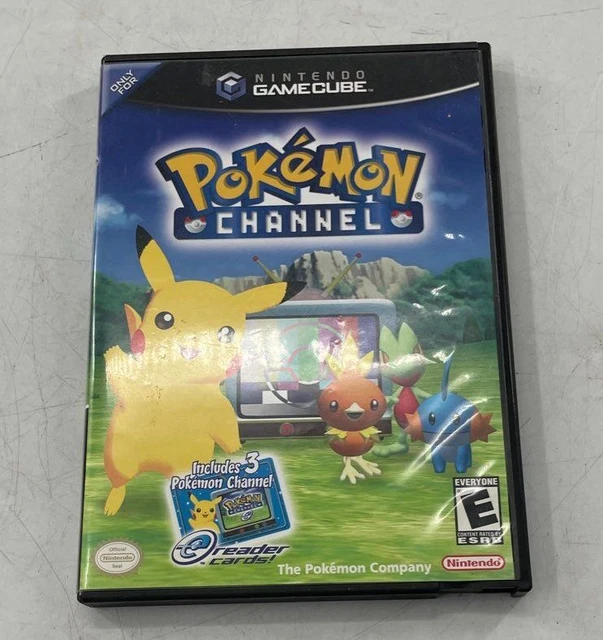 POKEMON CHANNEL (NINTENDO Gamecube, 2003) Nearly Complete (No E-Reader ...