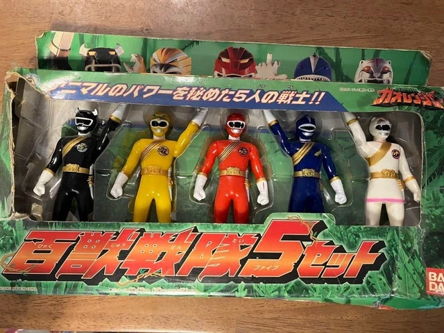 WILD FORCE HYAKUJUU Sentai Gaoranger Gao Hyakuju Sentai 5 Set Figure £ ...