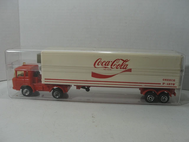 VINTAGE VERY RARE Coca Cola Semi Trailer Truck COKE "Play Trucks" Made ...