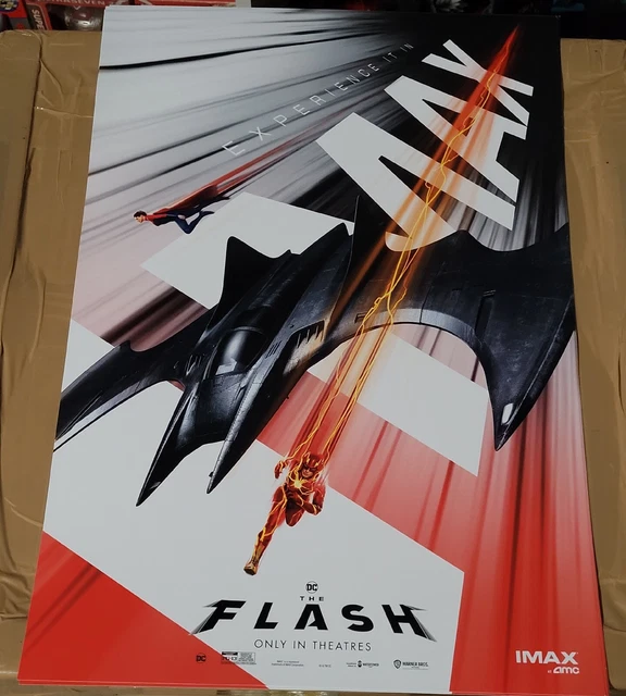 THE FLASH (2023) Poster 13x19 AMC IMAX EXCLUSIVE Rare ORIGINAL £13.10 ...