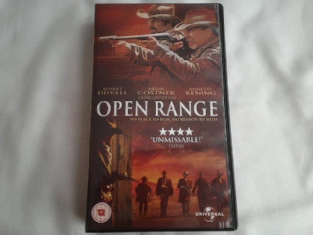 OPEN RANGE VHS video £6.99 - PicClick UK