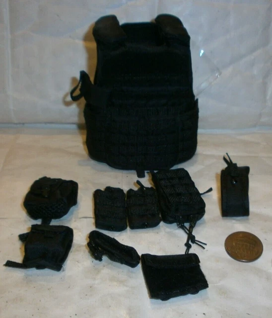 SOLDIER STORY SDU Black Body Armour system 1/6th scale toy accessory £ ...