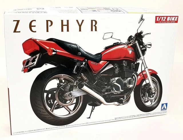 AOSHIMA 1/12 SCALE - Kawasaki ZR400C4 Zephyr Plastic Model Bike Kit EUR 36,22 - PicClick DE