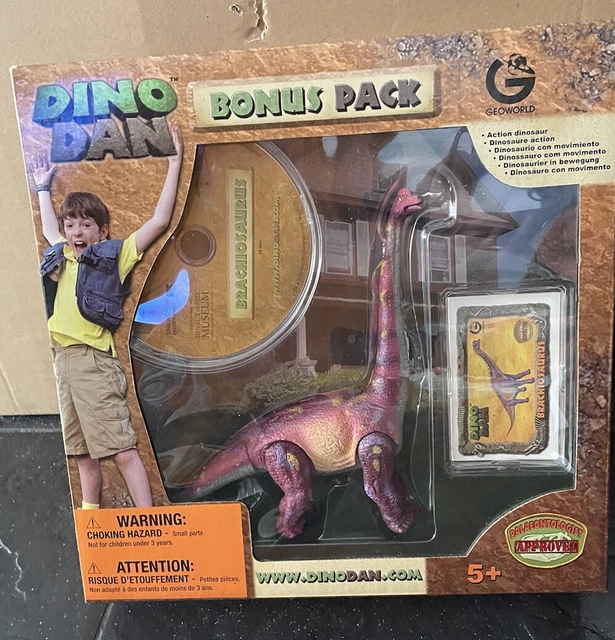 DINO DAN DINODAN dinosaurier game figur langhals DINOSAUR BY GEOWORLD ...