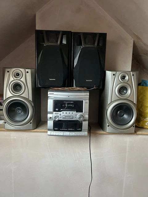 DAEWOO XM-561 MINI HIFI System With 4 Speakers, Technics And Kenwood £ ...