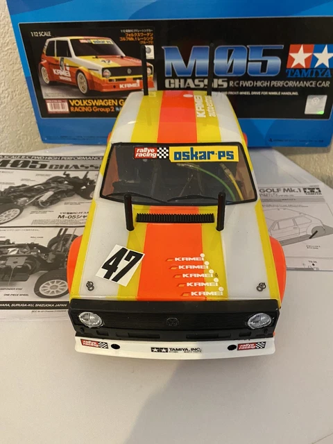 TAMIYA VW GOLF Mk1 Rc Car 1/12 Never Used Boxed With Manual See Pics £ ...