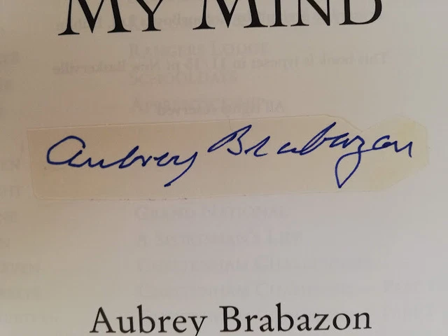 AUBREY BRABAZON COTTAGE Rake Legend Hand-Signed Hardback Book (1998) £ ...