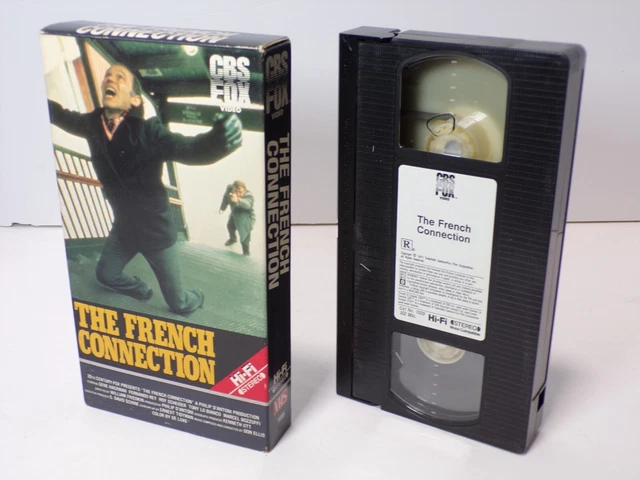 THE FRENCH CONNECTION 1984 VHS Gene Hackman CBS Fox Video 072424WVHS £ ...