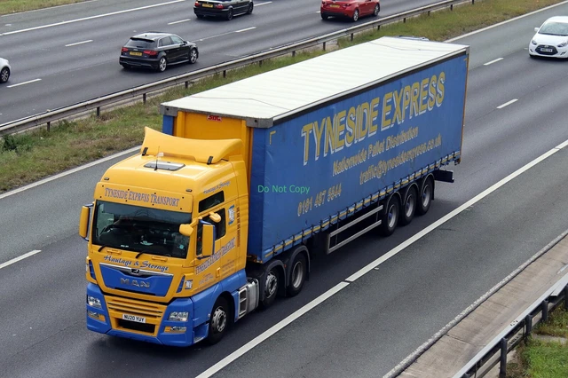 T81 TRUCK PHOTO NU20 YUY MAN Tyneside Express Transport £0.99 - PicClick UK