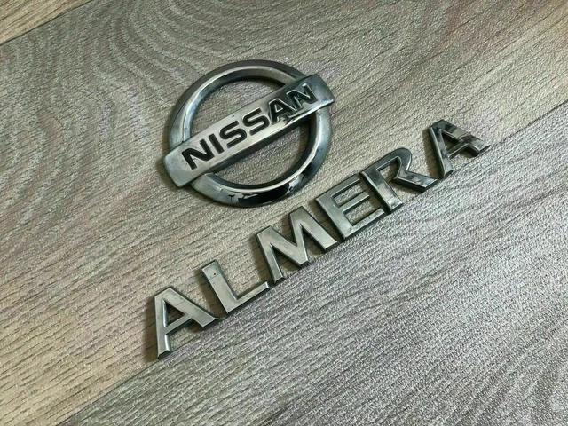 MONOGRAMMES INSIGNES LOGOS badges emblèmes sigles NISSAN ALMERA EUR 24 ...