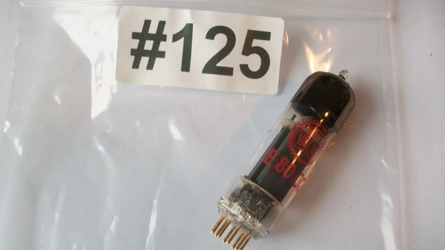 TUBE E80CC VALVO tube pinched waist, D-foil getter £9.17 - PicClick UK