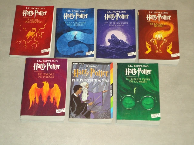 HARRY POTTER : Collection De 7 Volumes / Gallimard - Folio Junior EUR ...