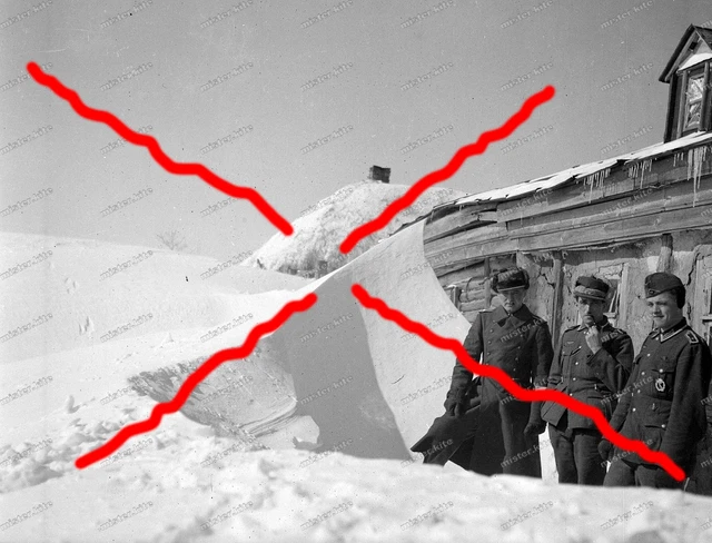 NEGATIV-BOLCHOW-RUSSLAND-34. INFANTERIE-DIVISION-WEHRMACHT-FELLMÜTZE ...