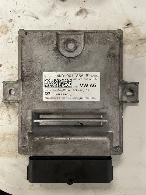 AUDI VW DIESEL ADBLUE TANK CONTROL MODULE ECU 4M0907355 Faulty ...