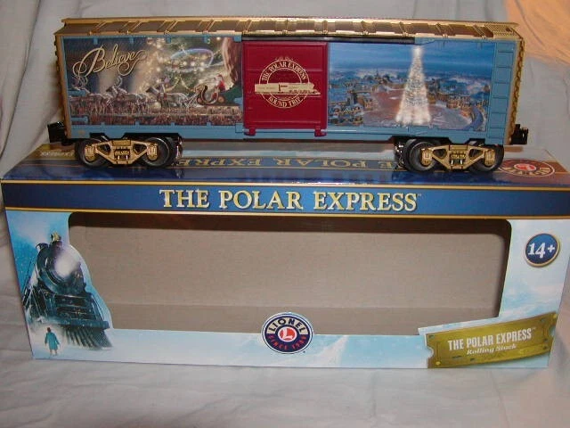 LIONEL 2228090 THE Polar Express Illuminated Box Car O 027 New 2022 MIB ...
