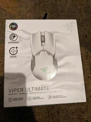 RAZER VIPER ULTIMATE Lightest Wireless Gaming Mouse RGB | White EUR 64 ...