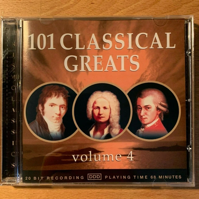 DIVERS - 101 Classical Greats - Volume 4 CD (1998) Qualité Audio ...