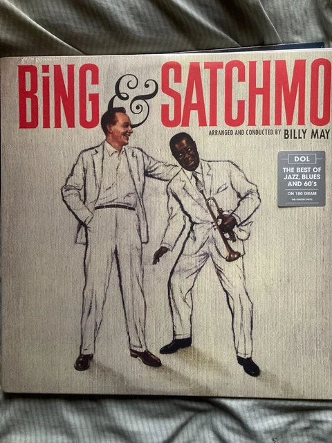 BING CROSBY AND Louis Armstrong Bing & Satchmo Vinyl Lp, New And Sealed ...