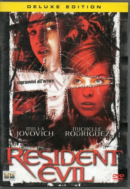 RESIDENT EVIL DELUXE Edition Dvd Special Edition Milla Jovovich 2 ...