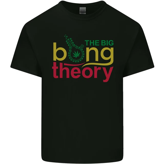 THE BIG BONG Theory Funny Weed Cannabis Mens Cotton T-Shirt Tee Top £8. ...