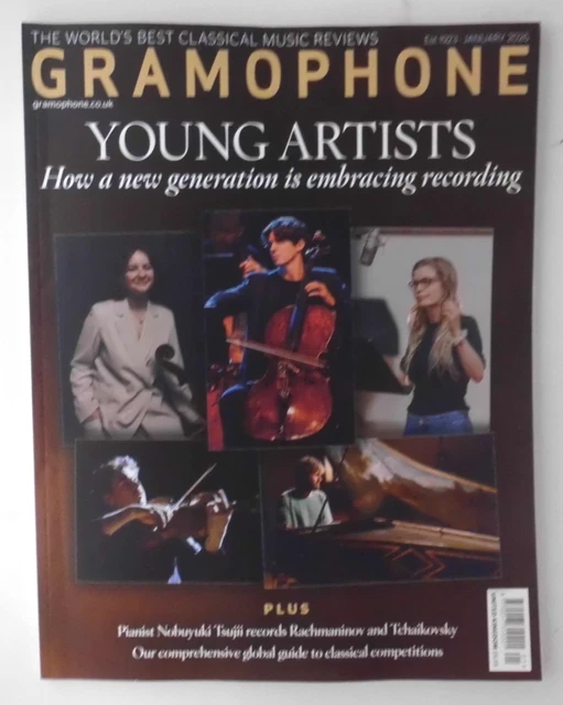 GRAMOPHONE REVUE JAN 2026 Young Artistes, Nobuyuki Tsujii EUR 14,08 ...