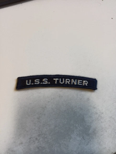 PATCH ARMEE US navy TAB USS TURNER ORIGINAL EUR 6,00 - PicClick IT