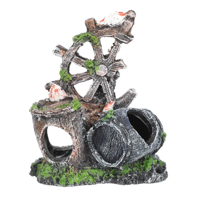 DECORATION AQUARIUM CACHETTE Abris Pour Poissons Maison D'aquarium EUR ...