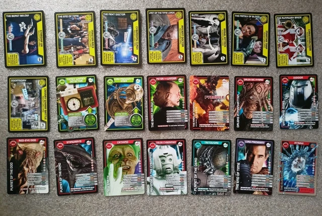 DOCTOR WHO MONSTER Invasion TEST SET 21 Card Bundle £7.00 - PicClick UK