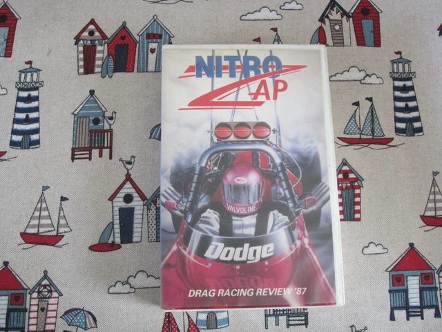 NITRO ZAP DRAG Racing Review 87 Big Box Vhs Video Tape Uk Pal Format ...
