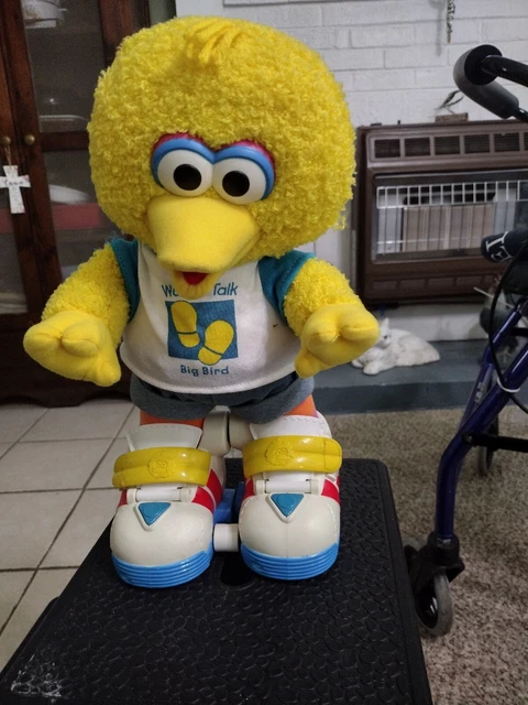 SESAME STREET WALK and Talk Big Bird Tyco 1997 $20.00 - PicClick