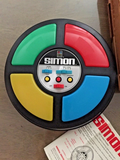 VINTAGE 1978 SIMON electronic memory game in box original packaging ...