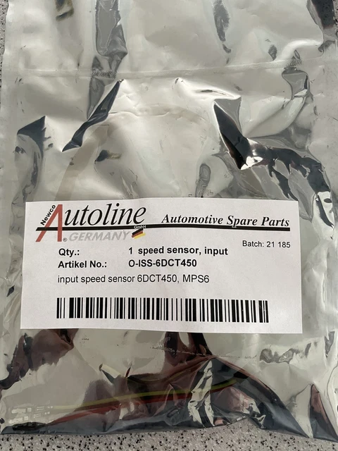FORD 6DCT450 MPS6 Gearbox Input Speed Sensor Volvo Powershift £43.50 ...