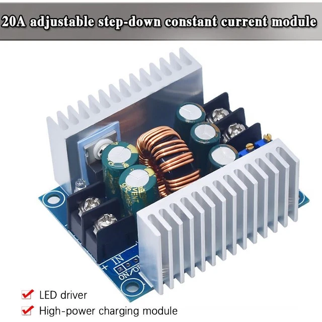 DE TENSION DC-DC 300W 20A Convertisseur Buck Step-down Module Descendre EUR 9,02 - PicClick FR