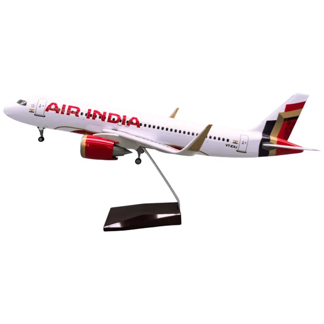 EXTRA LARGE AIR India Airbus A320 NEO Aircraft Model Plane Toy Gift - 1 ...