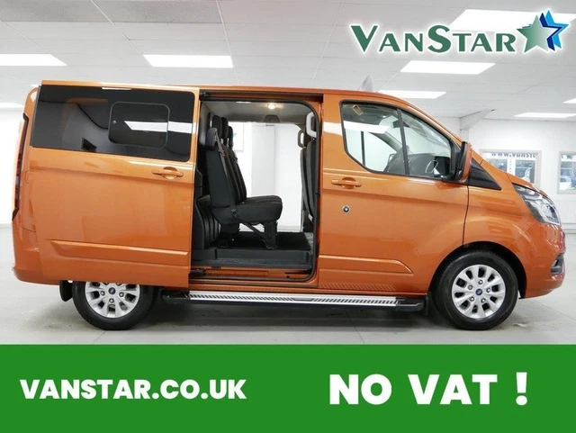 2023 TRANSIT CUSTOM 300 2.0 Ebl 170 Bhp Swb Limited Auto Crew 5 Seater ...