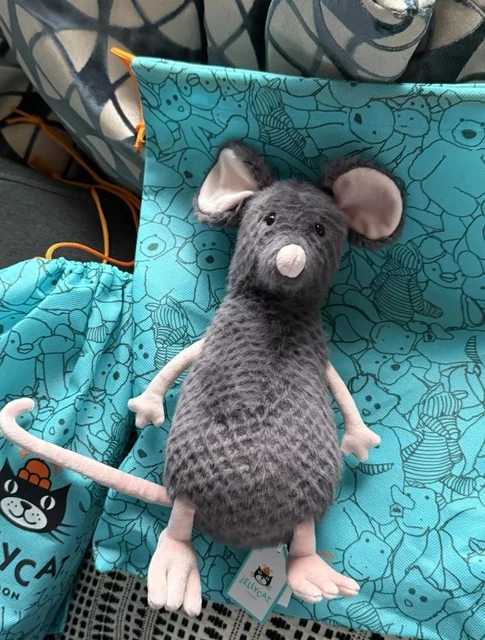 25CM JELLY*CAT LACHLAN Sad Rat plush doll Tag+ Dust Bag new £14.63 ...