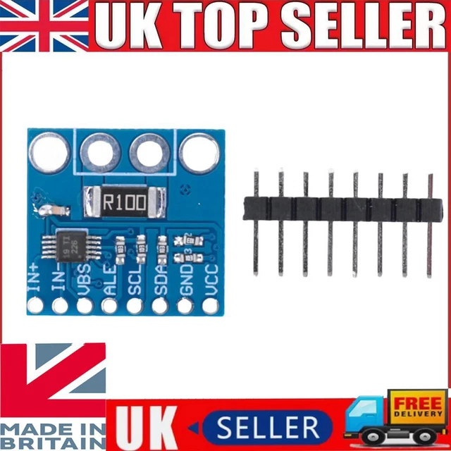 INA226 CURRENT AND Power Monitor Module Bi-Directional I2C IIC 36V for Arduino £6.39 - PicClick UK