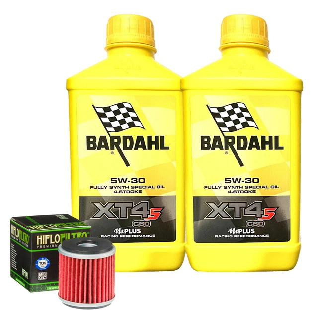 SET ENTRETIEN HUILE Bardahl XT4S 5W30 + Filtre Pour BMW R1250 Rs 2019 EUR 123,54 - PicClick FR