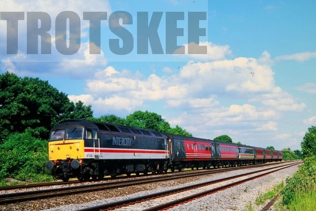 35MM SLIDE BR British Rail Diesel Loco Class 47 47826 1999 Original £4. ...