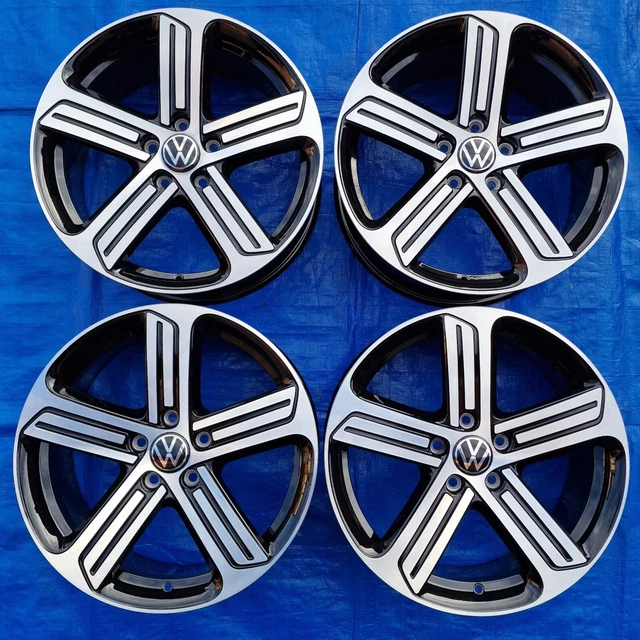 18-INCH ORIGINAL VW Golf VII 7 Cadiz R-Line alloy rims 5G0601025DQ 7.5 ...