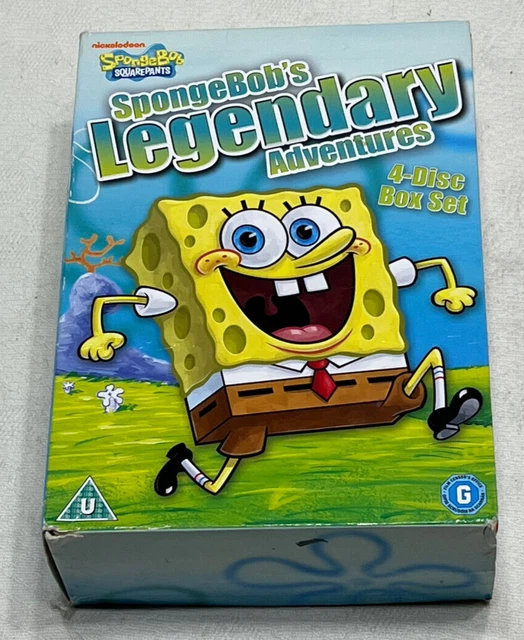 SPONGEBOB SQUAREPANTS : Spongebob's Legendary Adventures - 4 Disc DVD ...