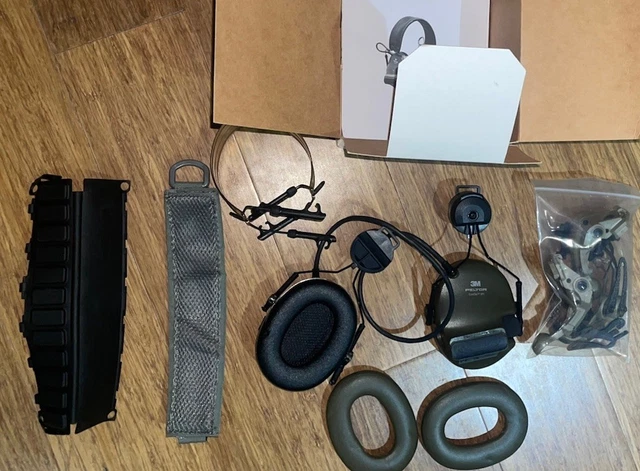 3M PELTOR COMTAC Xpi Opscore Amp Rails Axl Adaptors Amcu Army Socomd ...