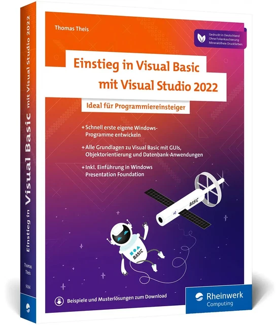 EINSTIEG IN VISUAL Basic mit Visual Studio 2022 | Thomas Theis ...