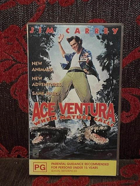 ACE VENTURA: WHEN Nature Calls - VHS $15.00 - PicClick AU