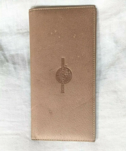 VENICE SIMPLON ORIENT Express Train Travel Wallet buff leather £7.99 ...